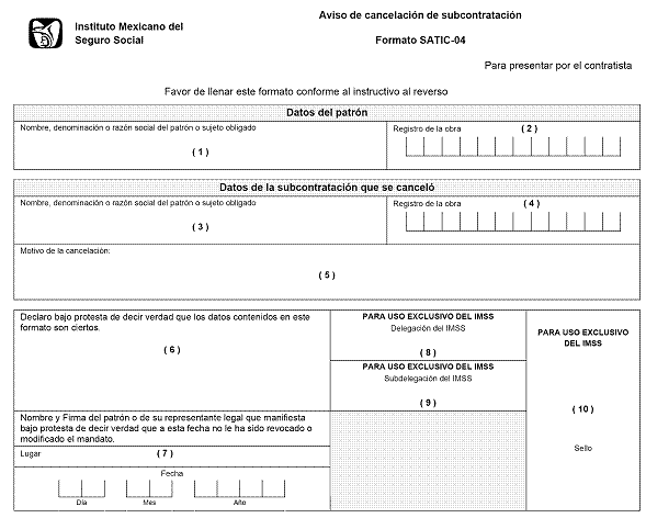 INSTITUTO MEXICANO DEL SEGURO SOCIAL