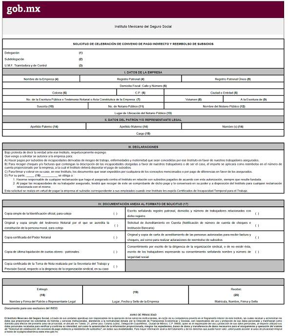 INSTITUTO MEXICANO DEL SEGURO SOCIAL