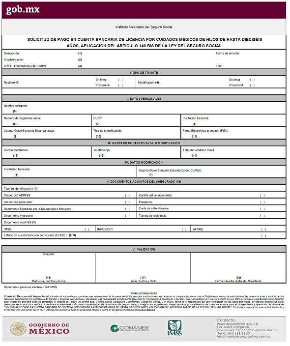 INSTITUTO MEXICANO DEL SEGURO SOCIAL