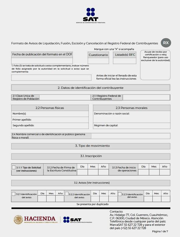 SECRETARIA DE HACIENDA Y CREDITO PUBLICO